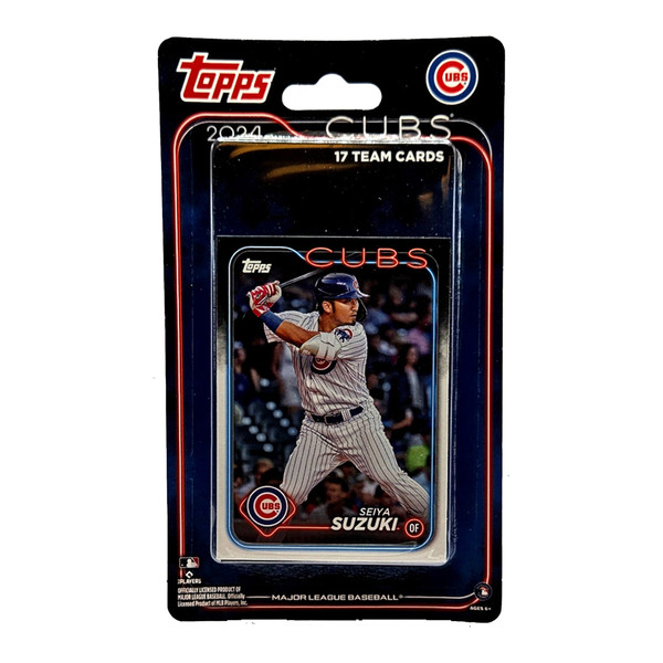 Chicago Cubs 2024 Factory Sealed 17-Card Team Set | TOPPS® Cards