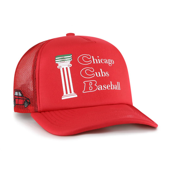 Chicago Cubs x Little Nero’s Pizza 'Keep the Change' Trucker | Official ...