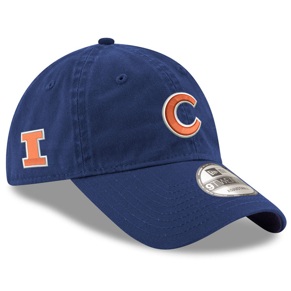 Chicago Cubs x University of Illinois Adjustable Hat | Official MLB®