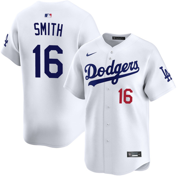 Will Smith Los Angeles Dodgers Youth Home Limited Jersey by NIKE ...