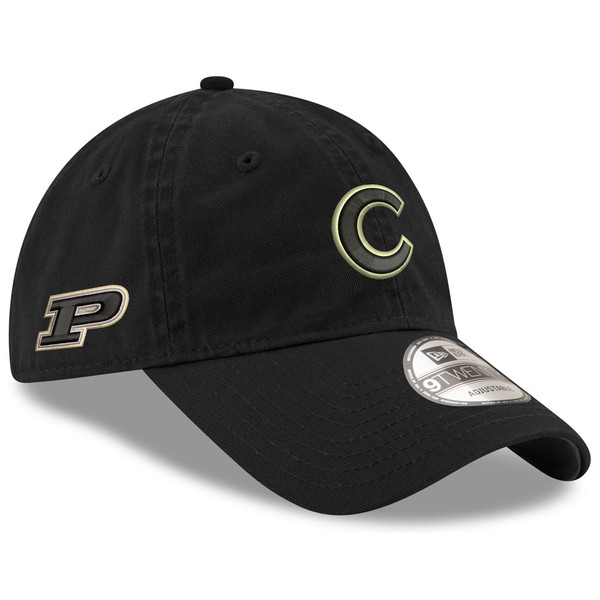 Chicago Cubs x Purdue Boilermakers Adjustable Hat | Official MLB®