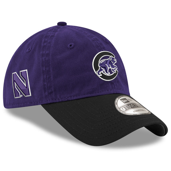 Chicago Cubs x Northwestern Wildcats Adjustable Hat | Official MLB®