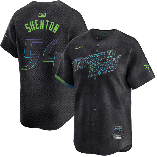 Austin Shenton Tampa Bay Rays City Connect Limited Jersey by NIKE