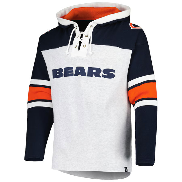 Chicago Bears Gridiron Lace-Up Hoodie by '47® | Official NFL®