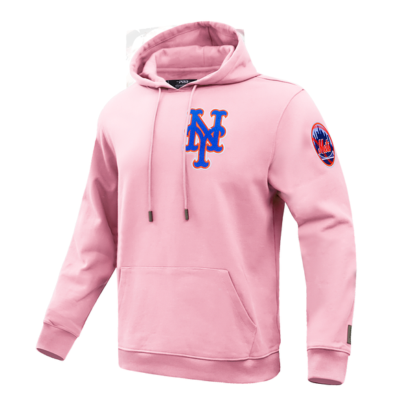 New York Mets Classic Chenille Double Knit Pink Hoodie by Pro Standard ...