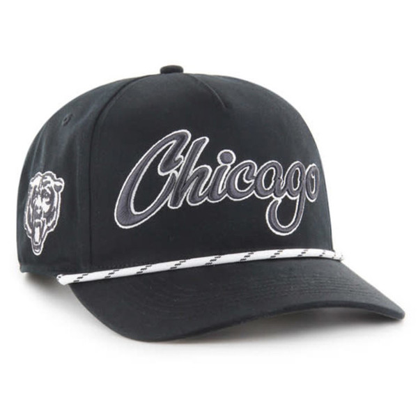 Chicago Bears Overhand Speckle Hitch Adjustable Hat by '47® | Official NFL®