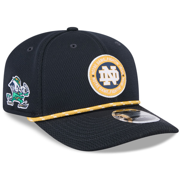Notre Dame Fighting Irish COOLERA® 9SEVENTY Rope Stretch-Snap Hat ...