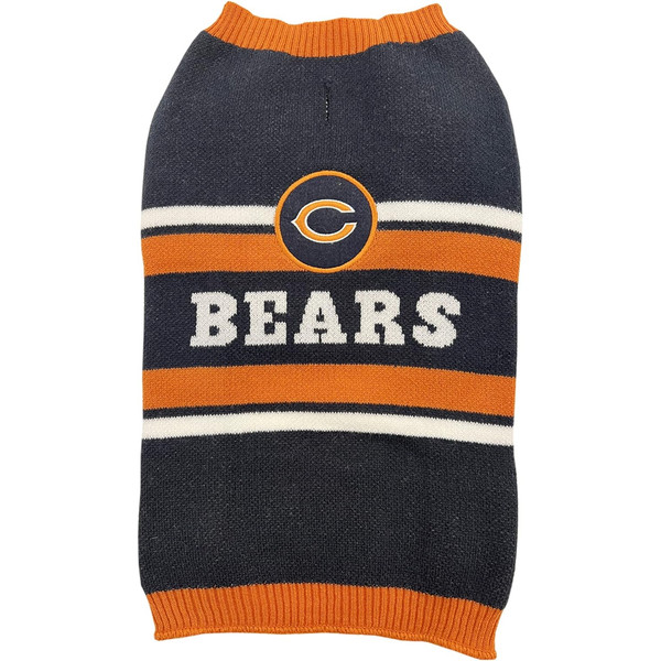 Chicago Bears Pet Sweater by Pets First® | Official NFL®