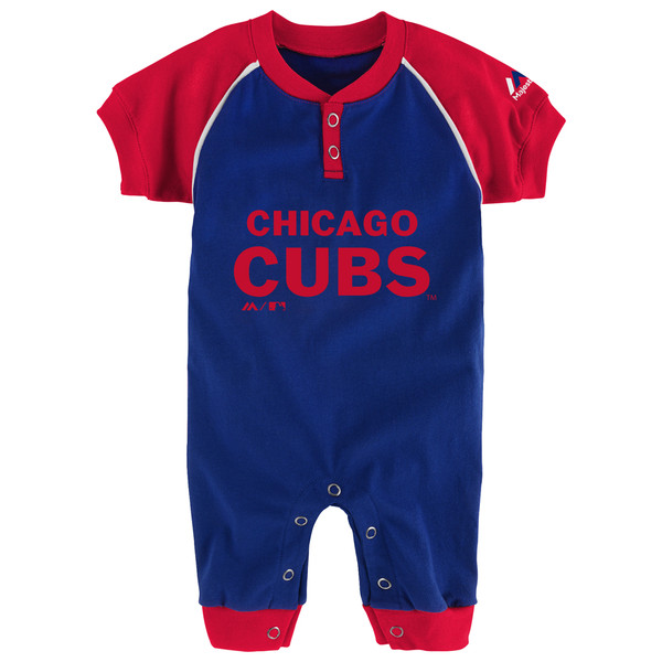 Chicago Cubs Newborn Locker Room Short Sleeve Onesie | Official MLB®