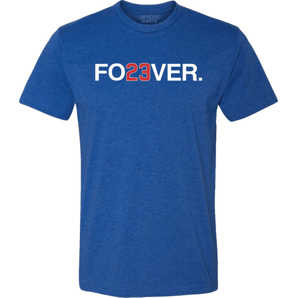 FO23VER. Tee by Obvious Shirts | SportsWorldChicago.com