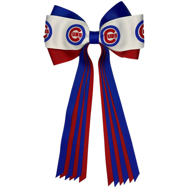 Chicago Cubs Streamer Bow | Official MLB®
