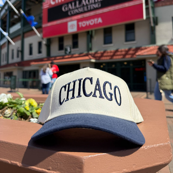 Chicago Original Navy Snapback Hat | Chicago Caps