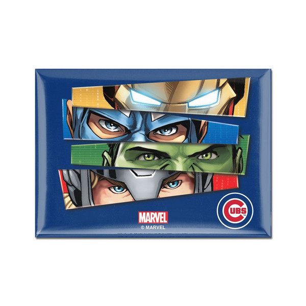 Chicago Cubs Metal Marvel Magnet | Official MLB®