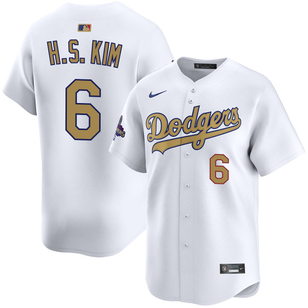 Hyeseong Kim Los Angeles Dodgers Home World Series Champions Gold ...