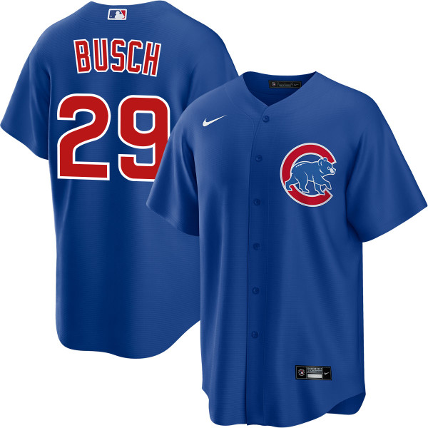 Michael Busch Chicago Cubs Alternate Jersey by NIKE® | Official MLB