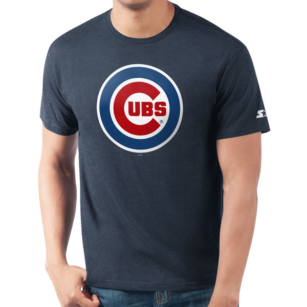 Chicago Cubs Prime Time Logo Tee by Starter® | Official MLB®