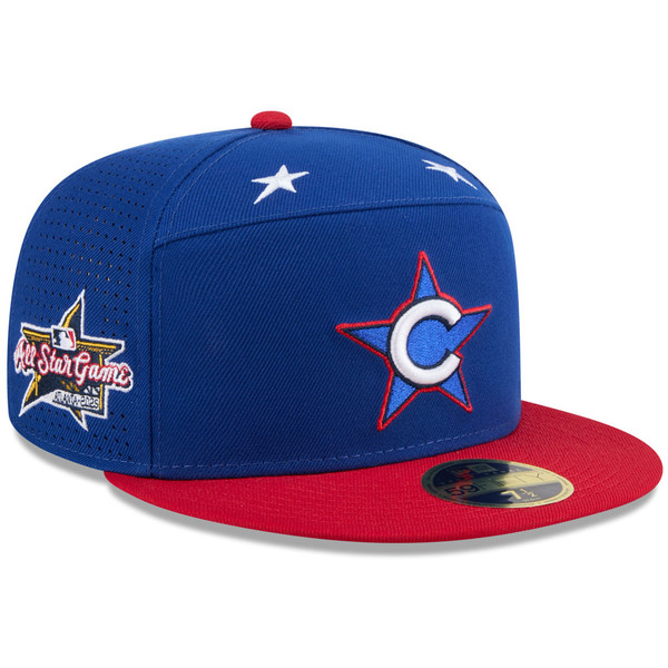 Chicago Cubs 2025 MLB All-Star Game Workout 59FIFTY Fitted Hat by New ...