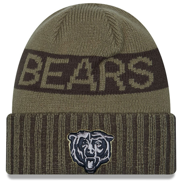Chicago Bears 2025 Salute to Service Cuffed Knit Hat | Official NFL®