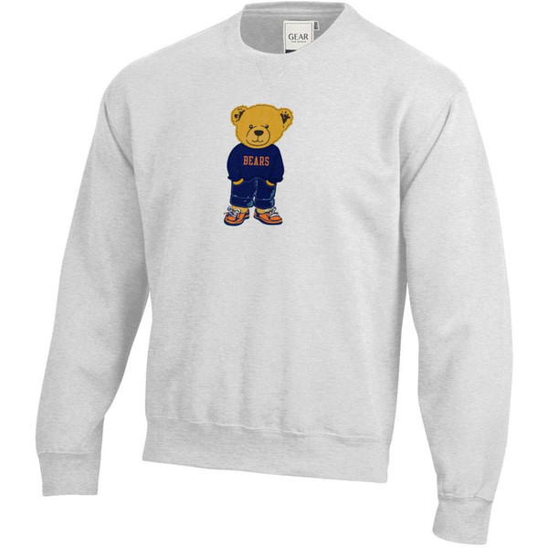 Teddy Bear(s) Sherpa Appliqué Big Cotton Elevated Crewneck Sweatshirt ...