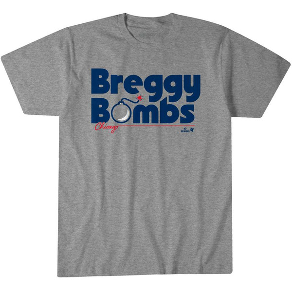 Alex Bregman Chicago Breggy Bombs Tee | Official Bregman Shirt