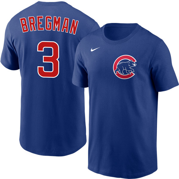 Alex Bregman Chicago Cubs Fuse T-Shirt by NIKE® | Official MLB®