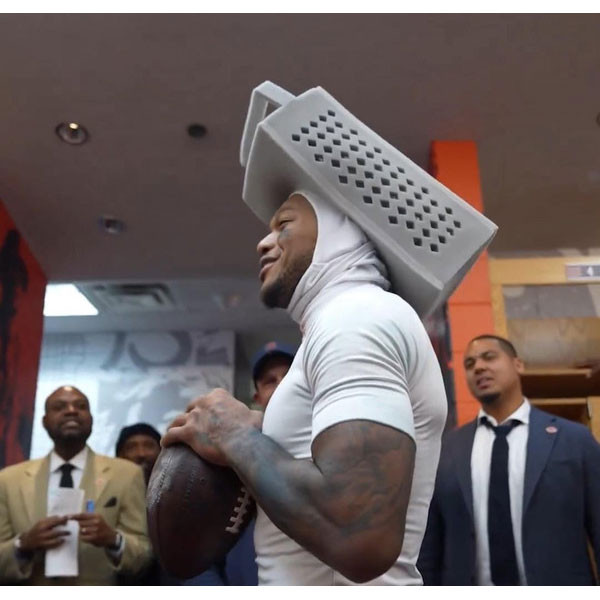 Cheese Grater Foam Hat