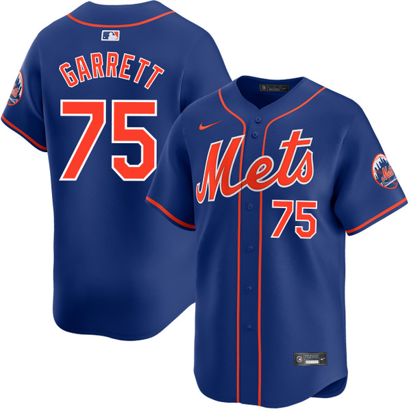 Reed Garrett New York Mets Alternate Royal Limited Jersey by NIKE ...