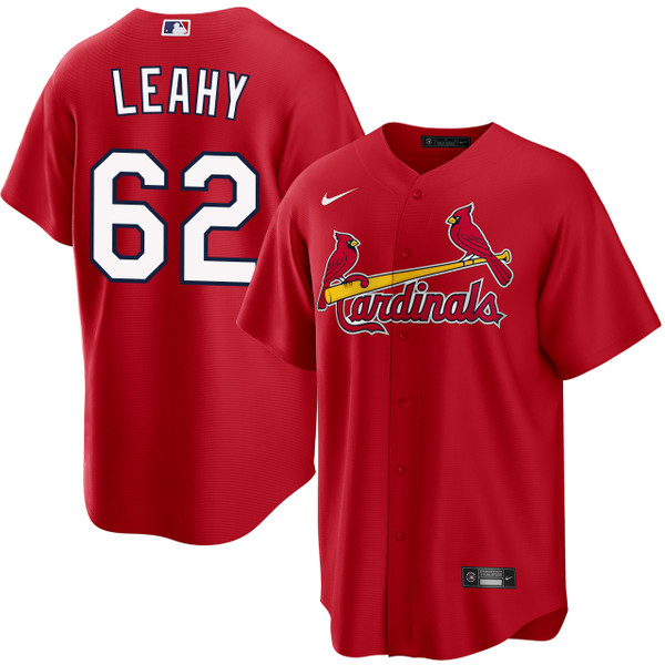 Kyle Leahy St. Louis Cardinals Alternate Red Jersey by NIKE® | Official ...