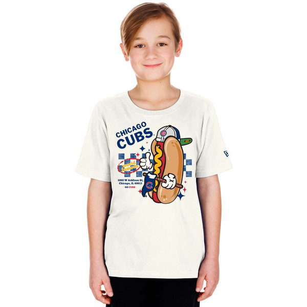 Chicago Cubs Youth Hot Dog Tee by New Era Apparel® | Official MLB®