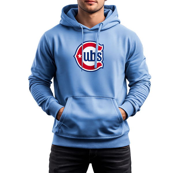 Chicago Cubs Blues Alternate Performance Tech Fleece Hoodie | Official MLB®