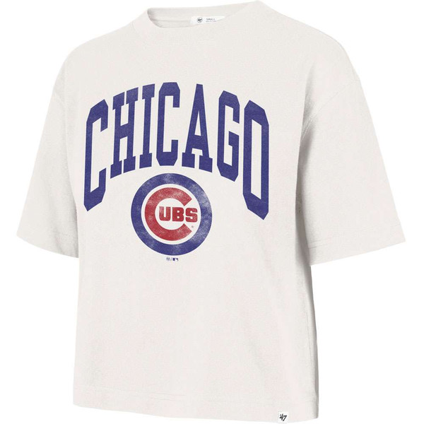 Chicago Cubs Women's Shale City Crop Tee by '47® | Official MLB®