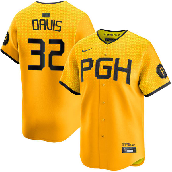Henry Davis Pittsburgh Pirates City Connect Limited Jersey by NIKE ...