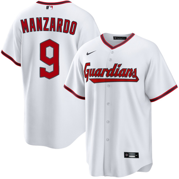 Kyle Manzardo Cleveland Guardians Home Jersey by NIKE® | Official MLB®