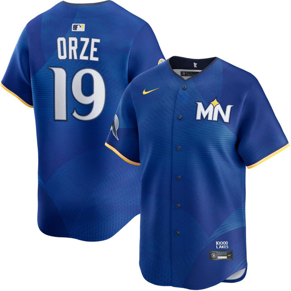 Eric Orze Minnesota Twins City Connect Limited Jersey by NIKE ...