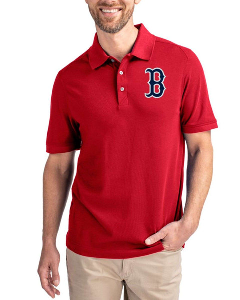 Boston Red Sox Cardinal Red Advantage Epic Confidence Tri-Blend Pique ...