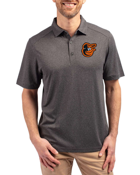 Baltimore Orioles Dark Black Heather Forge Four-Way Stretch Big & Tall ...