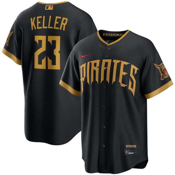 Mitch Keller Pittsburgh Pirates Black 2026 City Connect Stadium Jersey ...