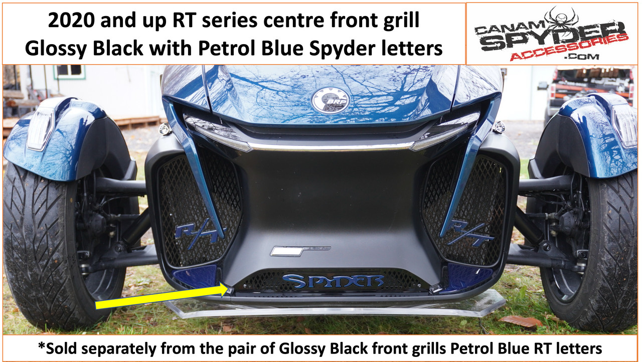 RT 2020 and Up - Centre Front Grill - Glossy Black With Colors Match ...