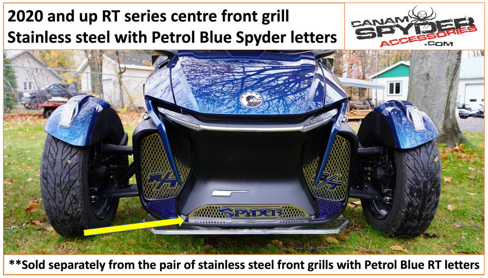 RT 2020 and Up - Centre Front Grill - Stainless Steel With Colors Match ...
