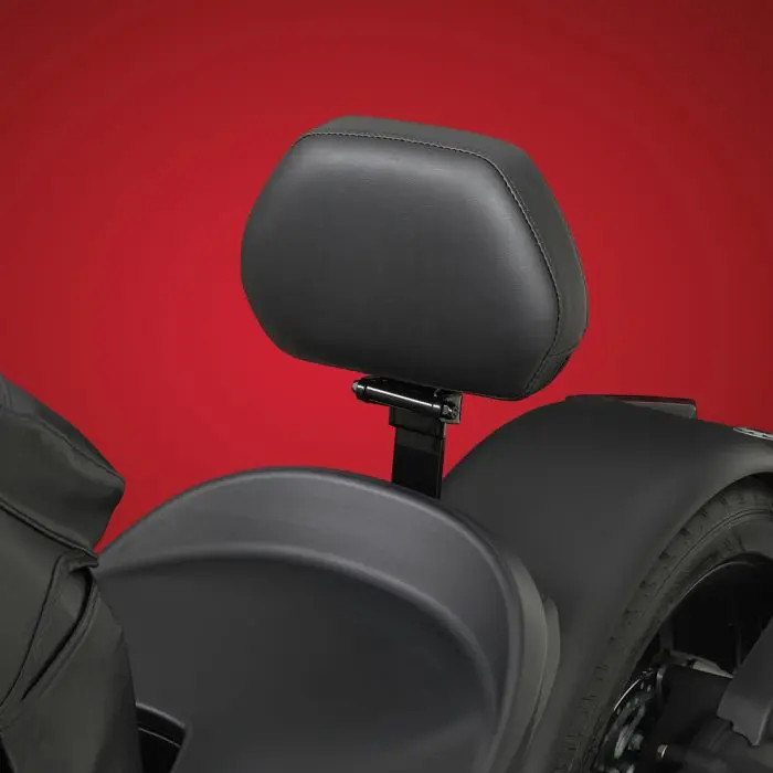 Show Chrome - Ryker - Quick Detach Rider Backrest - Can Am Spyder ...