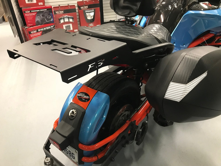 F3/F3S 2015 And Up - Spyder full Rear Shelf (Aluminium) - Can Am Spyder ...