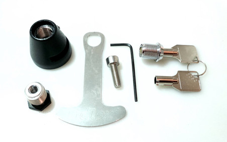 BLACK Lidlox Helmet Lock for Can Am Spyder 2024 and up (SINGLE) - Can ...