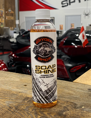 The Spyder Shop - Soap Shine - Enhanced Cleaning Agents And Shine - Can ...