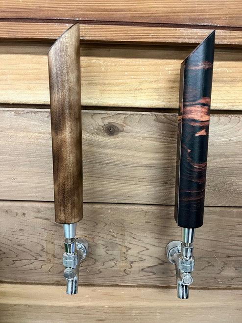 Buy a Round is a round wood tap handle with flat area on front and ...
