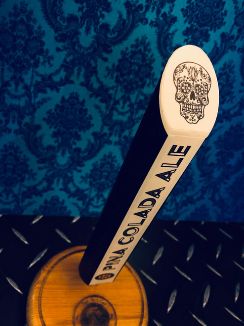 Buy a Round is a round wood tap handle with flat area on front and ...