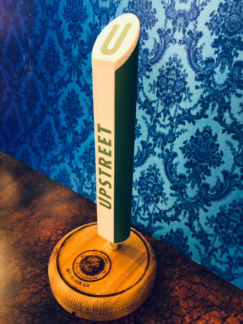 Buy a Round is a round wood tap handle with flat area on front and ...