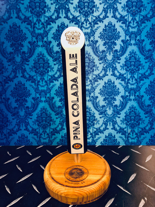 Buy a Round is a round wood tap handle with flat area on front and ...