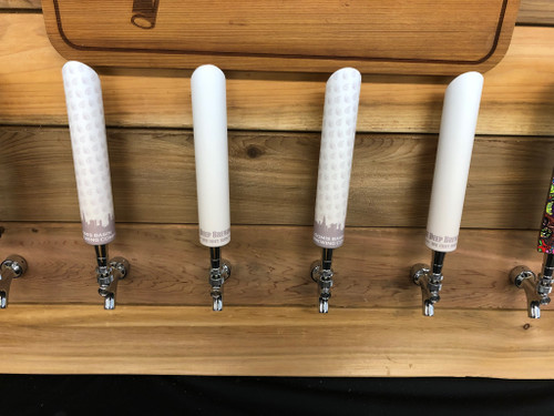 Buy a Round is a round wood tap handle with flat area on front and ...