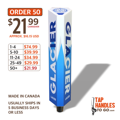 Wedge Tall with angled top wood tap handle