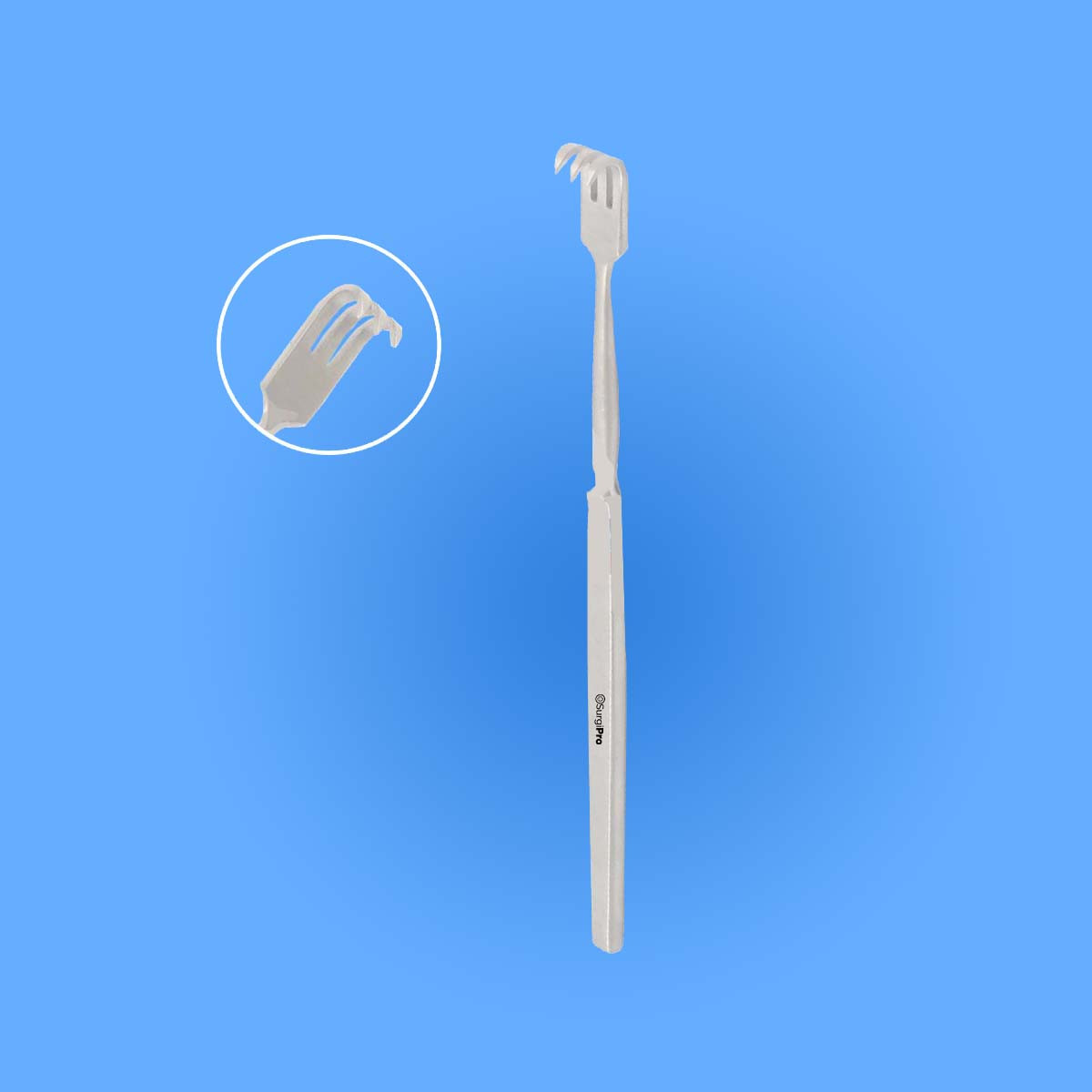 Buy Surgical Rigid Neck Rake Retractor at Best Price | Surgipro.com